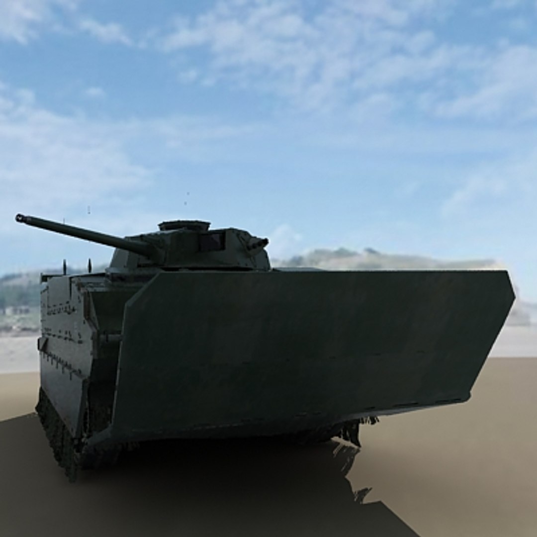 Expeditionary Fighting Vehicle Efv 3d Model