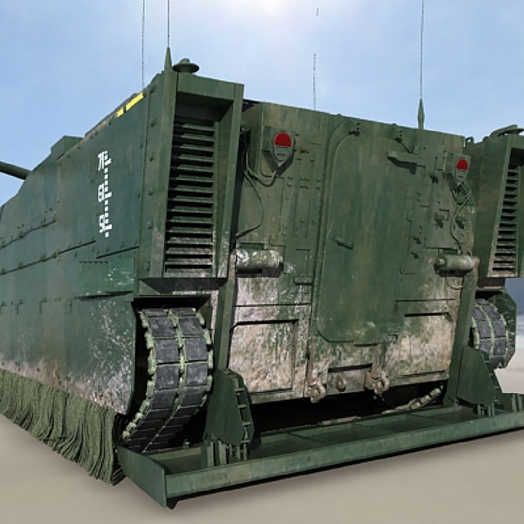 Expeditionary Fighting Vehicle Efv 3d Model