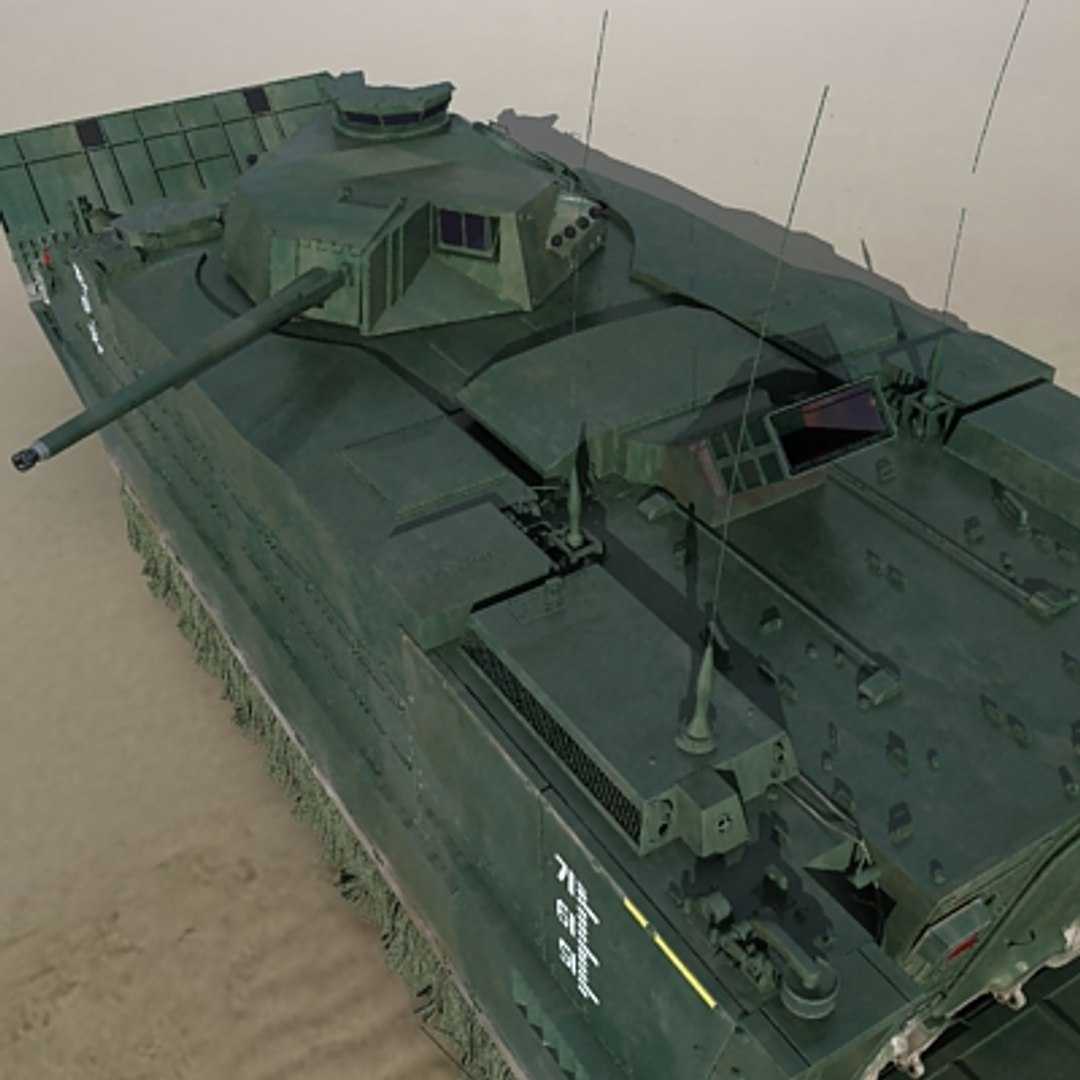 Expeditionary Fighting Vehicle Efv 3d Model