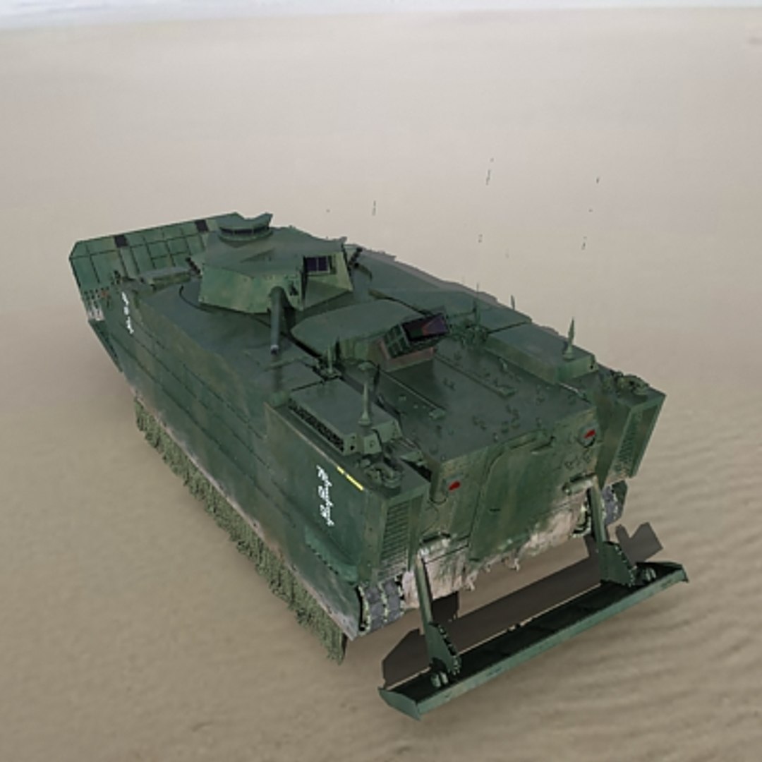 Expeditionary Fighting Vehicle Efv 3d Model