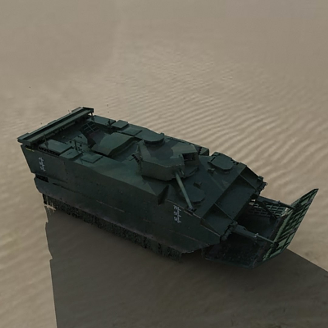 Expeditionary Fighting Vehicle Efv 3d Model