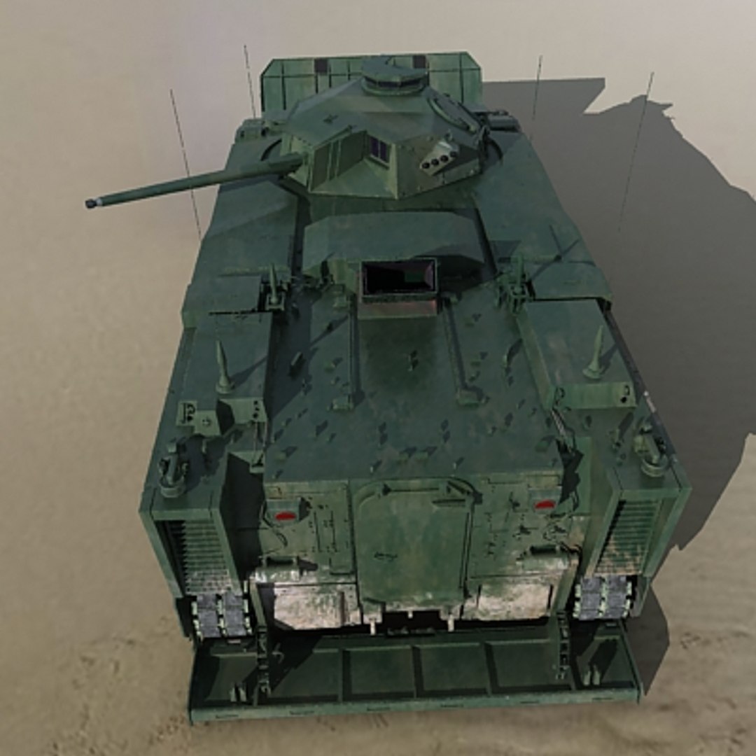 Expeditionary Fighting Vehicle Efv 3d Model
