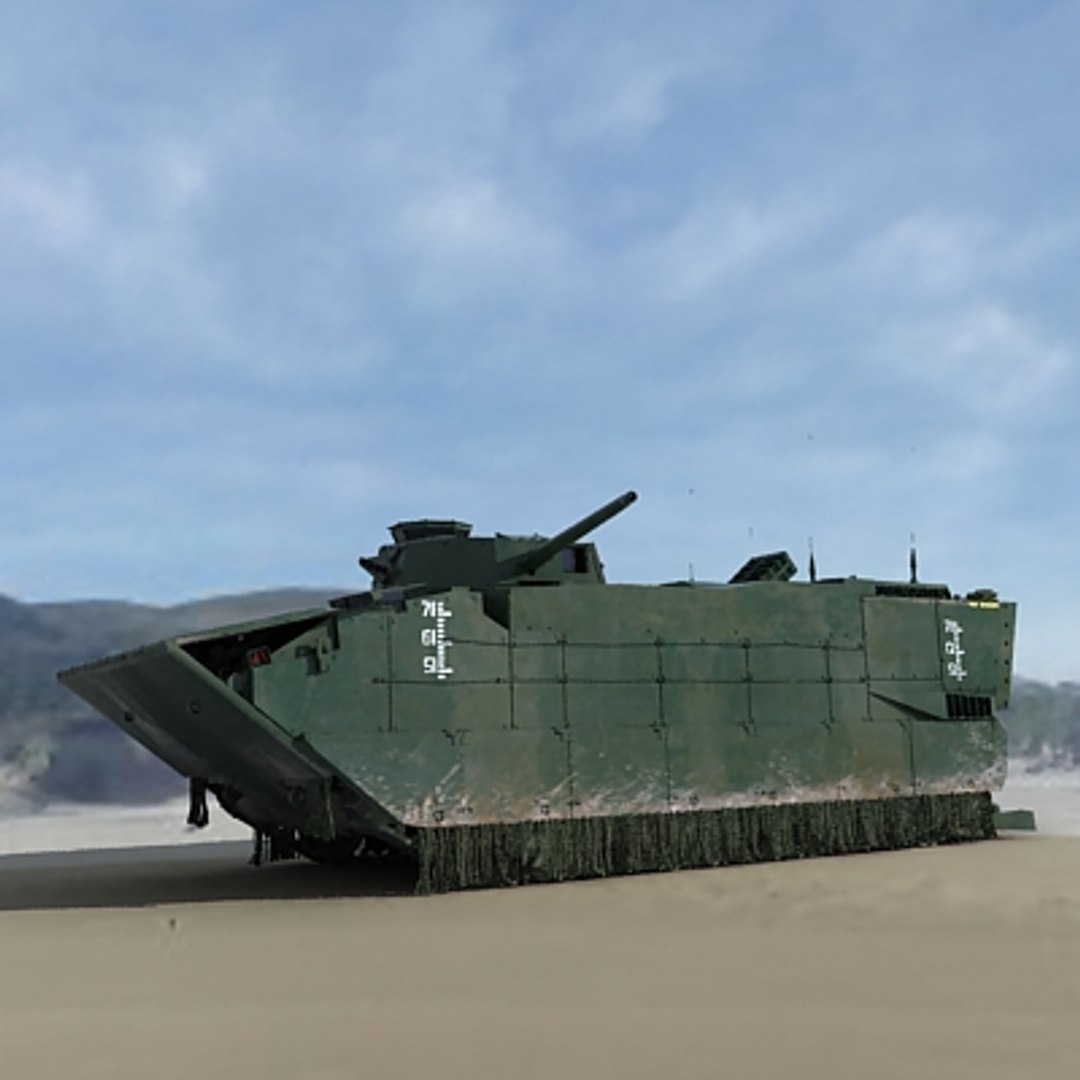 Expeditionary Fighting Vehicle Efv 3d Model