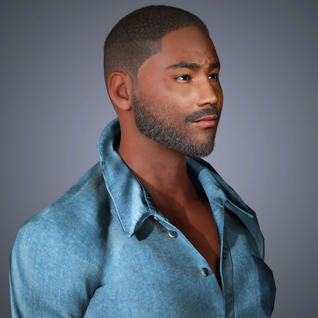 Donald Glover Character 3D - TurboSquid 2346326