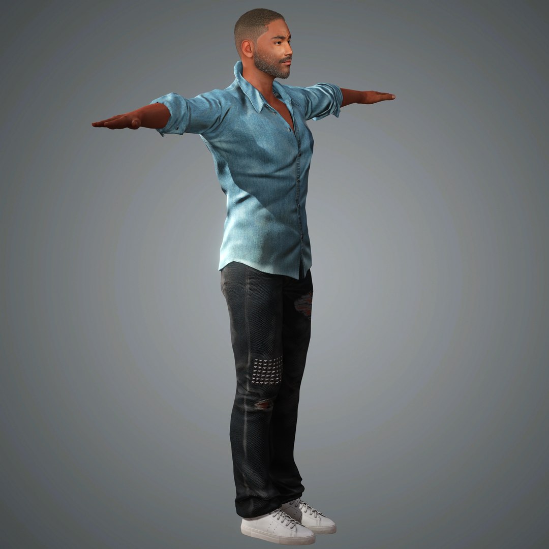 Donald Glover Character 3D - TurboSquid 2346326