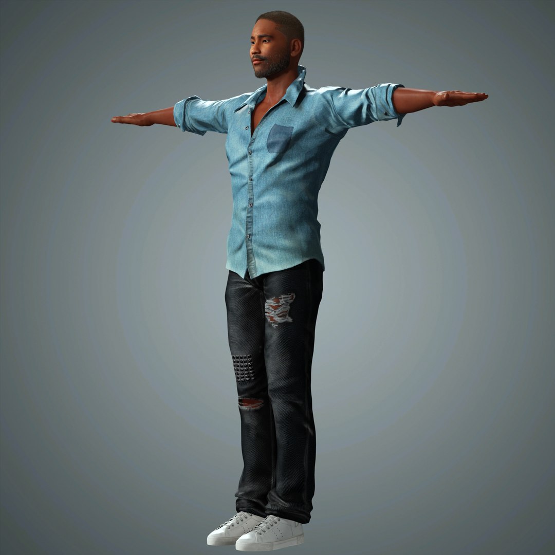 Donald Glover Character 3D - TurboSquid 2346326