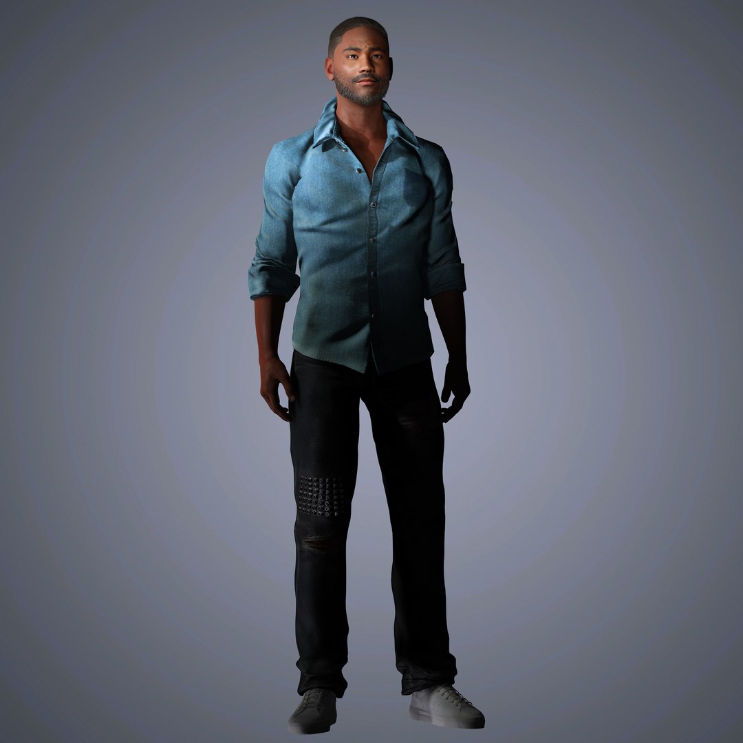 Donald Glover Character 3D - TurboSquid 2346326