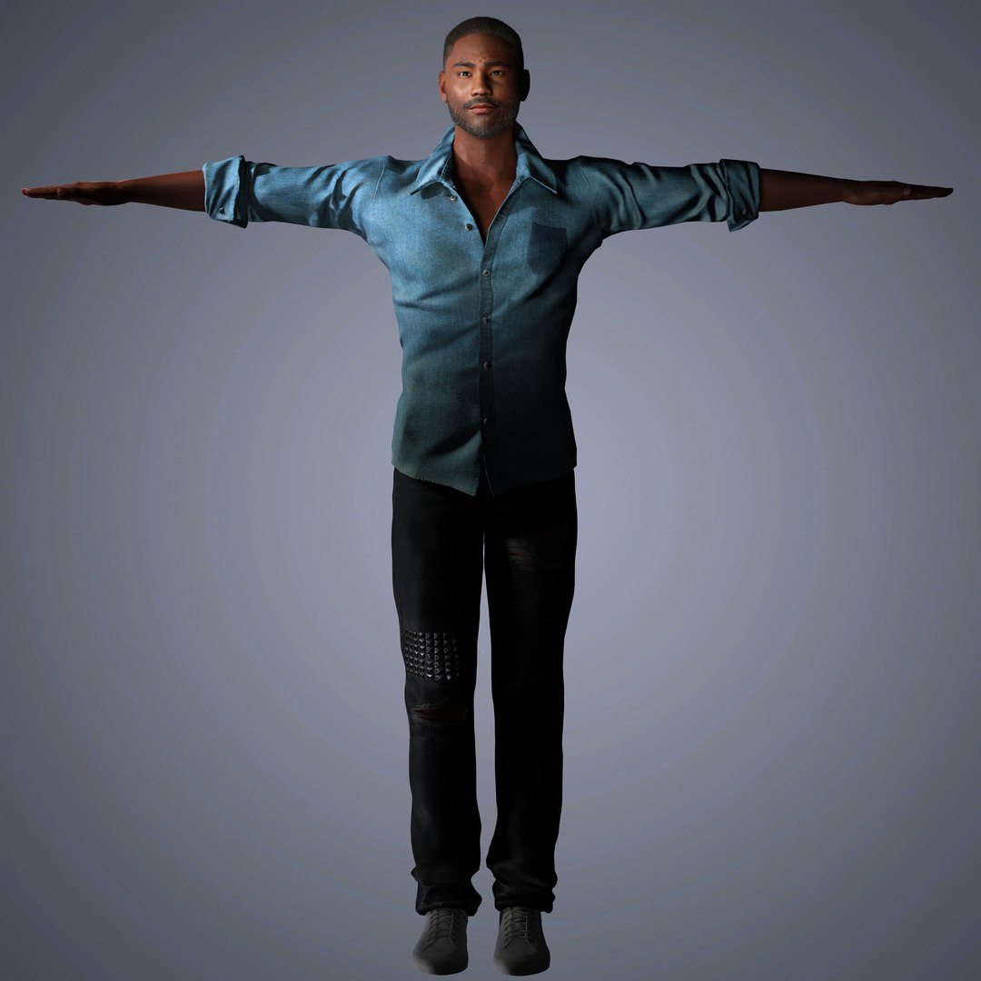 Donald Glover Character 3D - TurboSquid 2346326