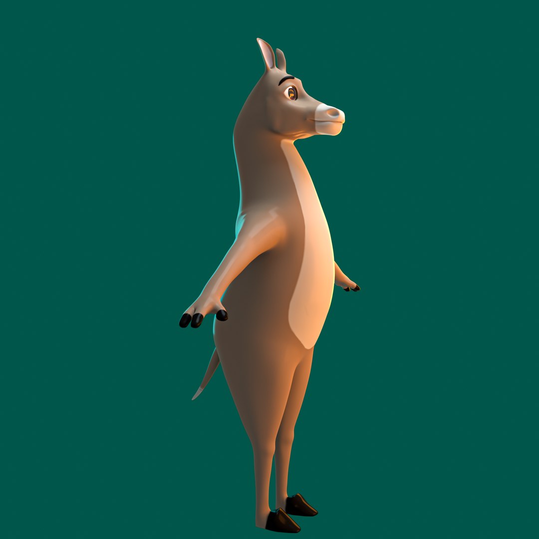 Stylized Male Donkey Rigged 3D - TurboSquid 2011682