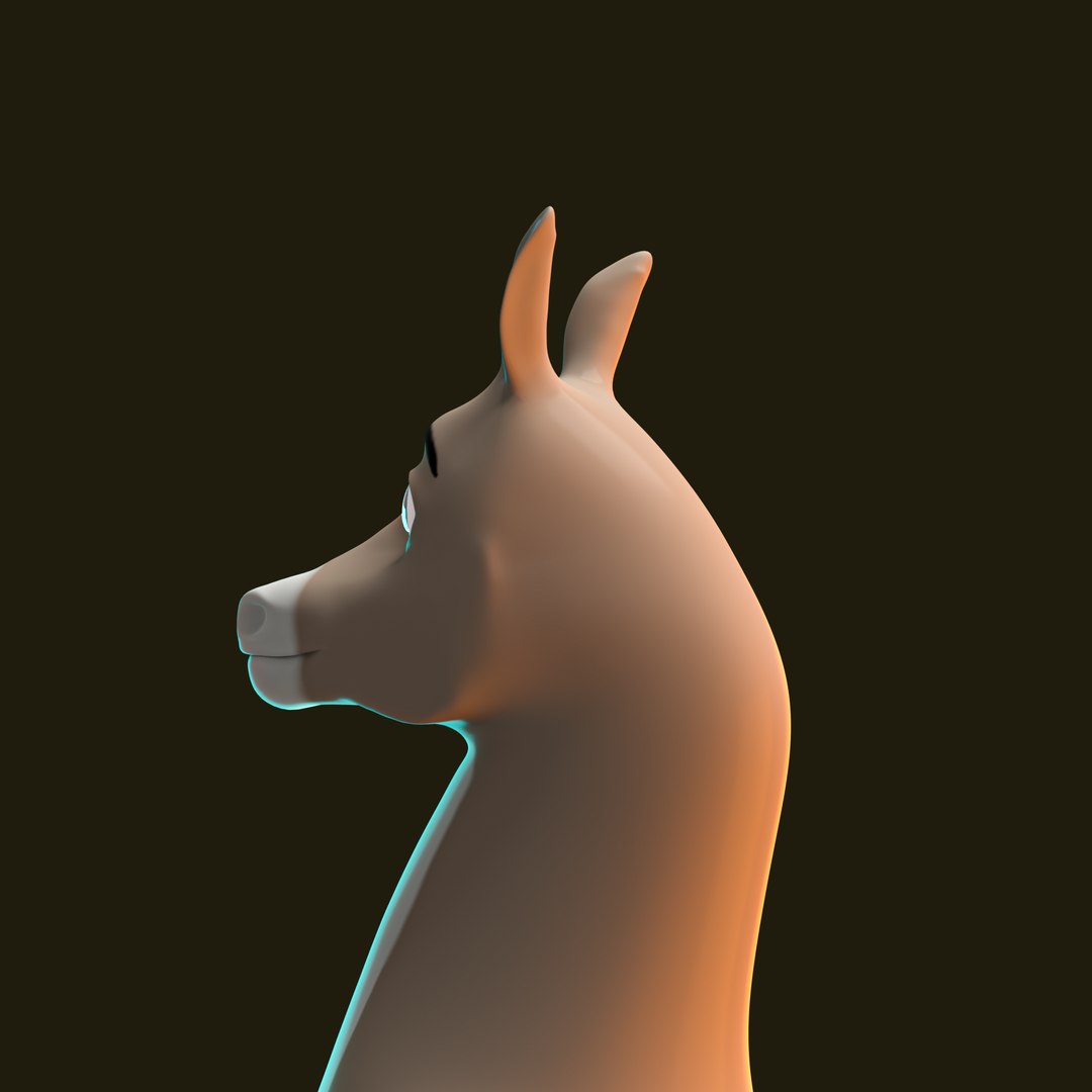 Stylized Male Donkey Rigged 3D - TurboSquid 2011682