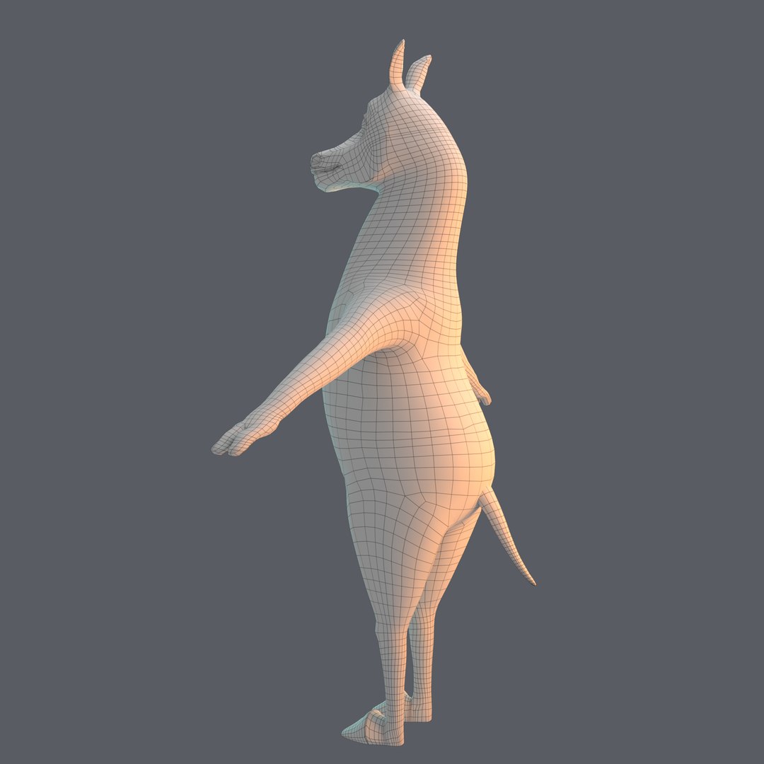 Stylized Male Donkey Rigged 3D - TurboSquid 2011682
