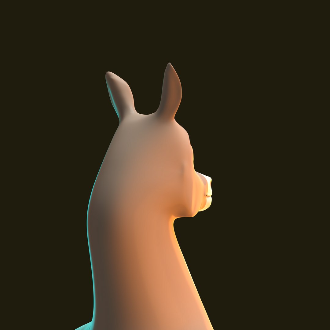 Stylized Male Donkey Rigged 3D - TurboSquid 2011682
