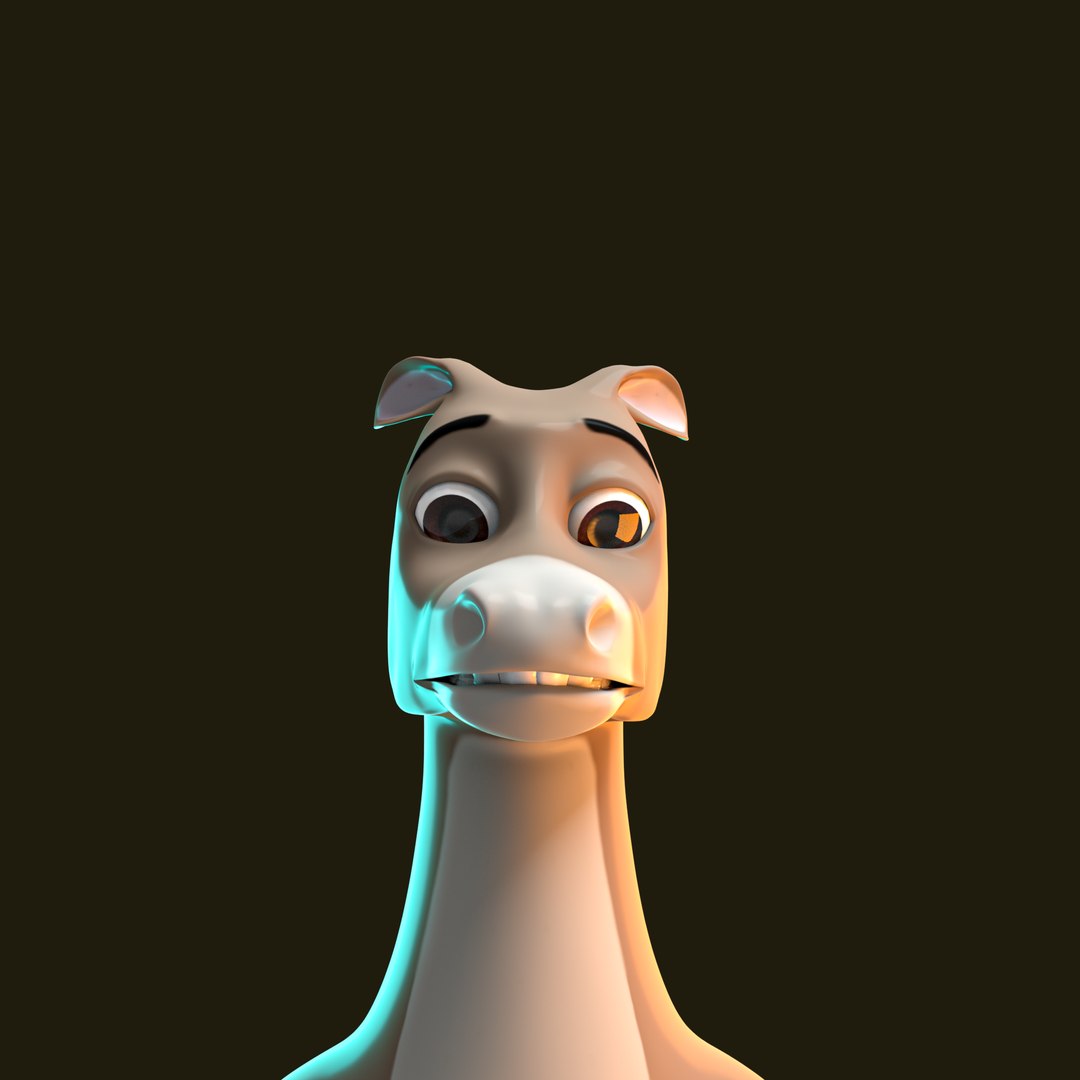 Stylized Male Donkey Rigged 3D - TurboSquid 2011682
