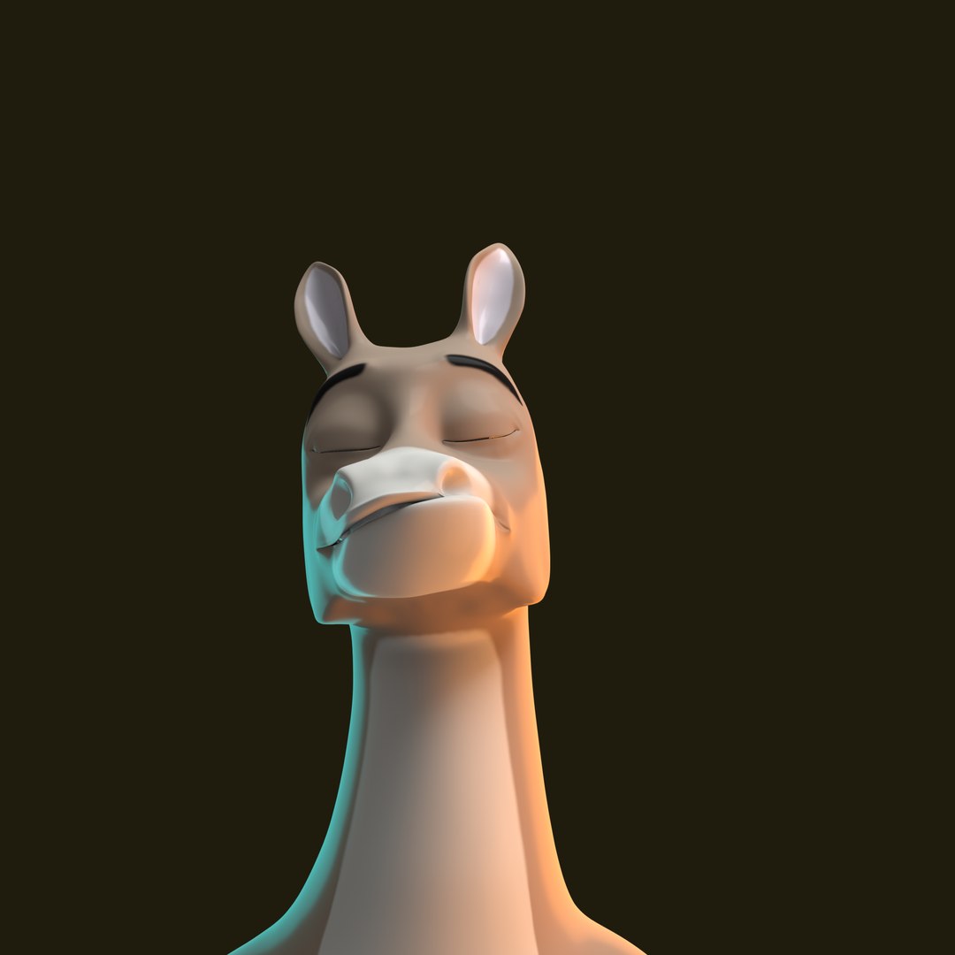 Stylized Male Donkey Rigged 3D - TurboSquid 2011682