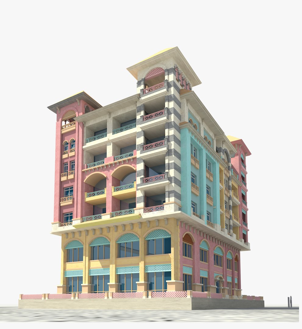 Porto Building 3D - TurboSquid 2200754