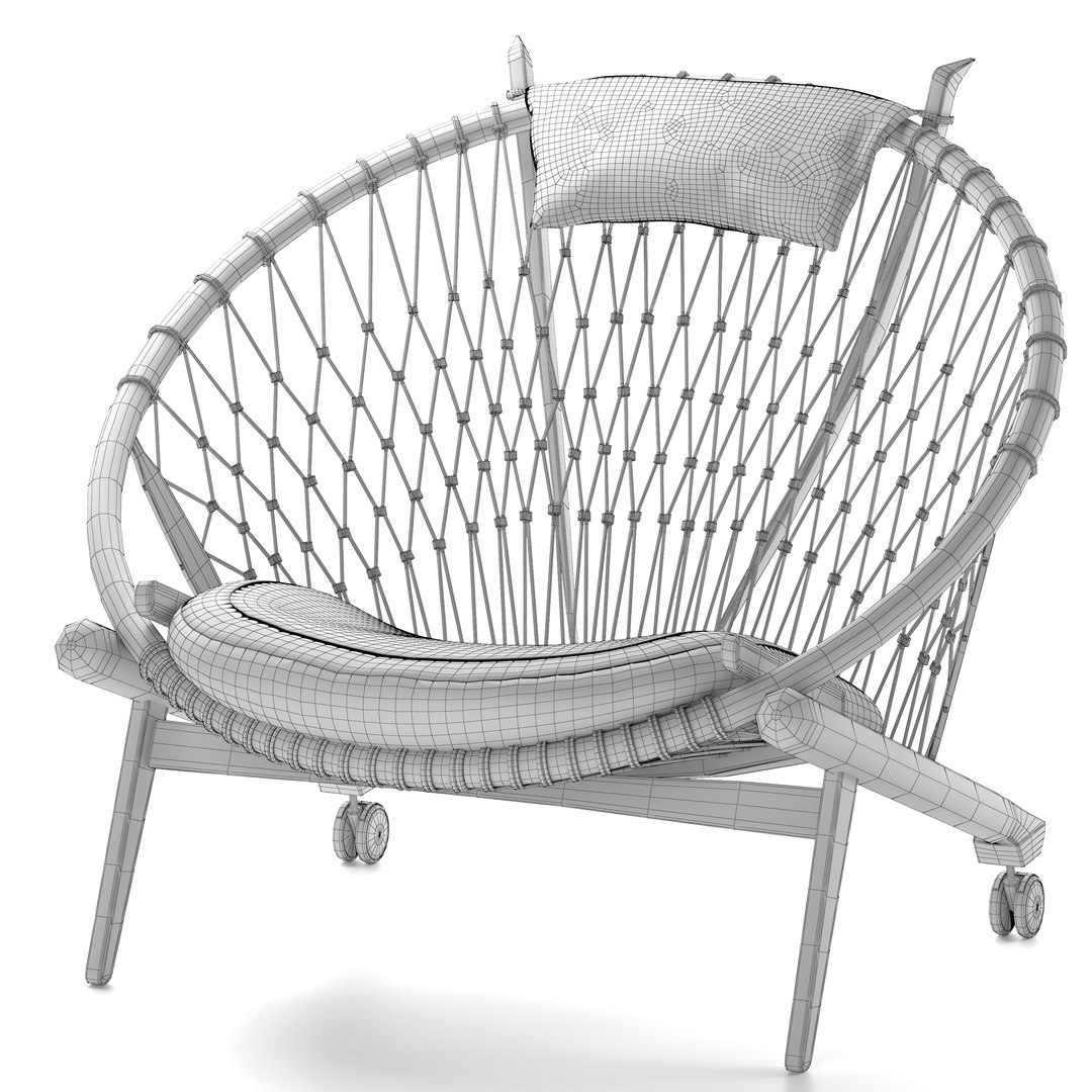 Pp chair circle 3D model - TurboSquid 1608984