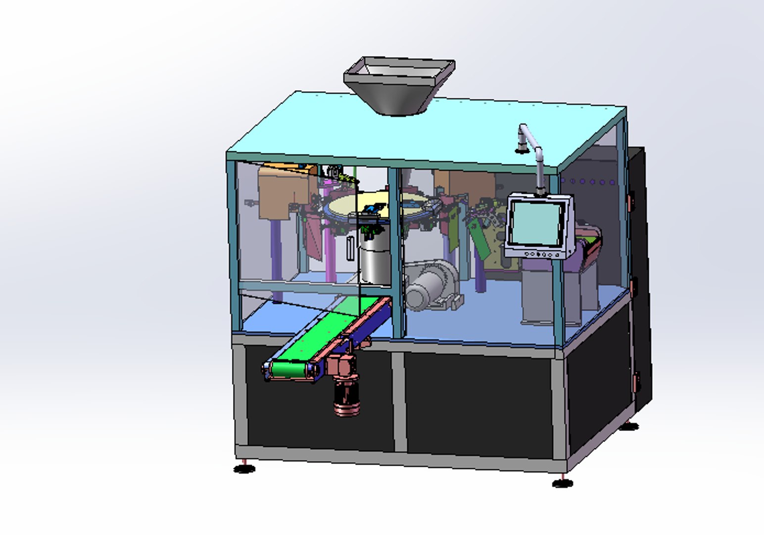 3D Packing Machine Assembly Model - TurboSquid 1475626