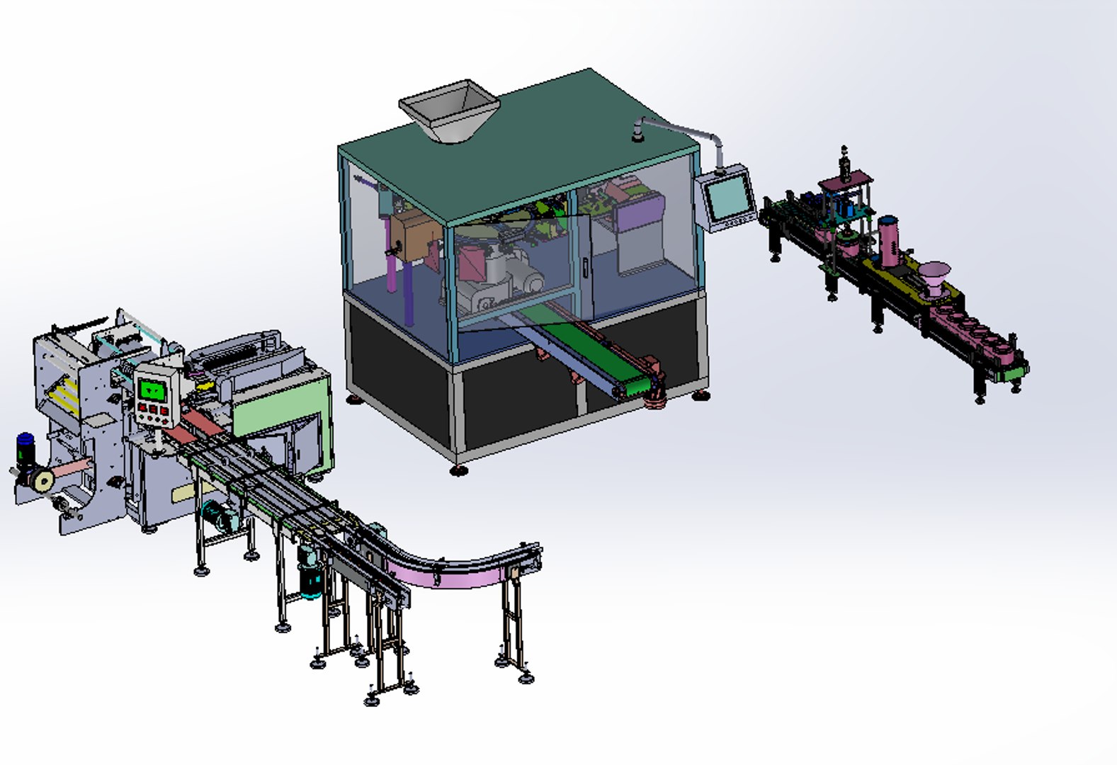 3D Packing Machine Assembly Model - TurboSquid 1475626