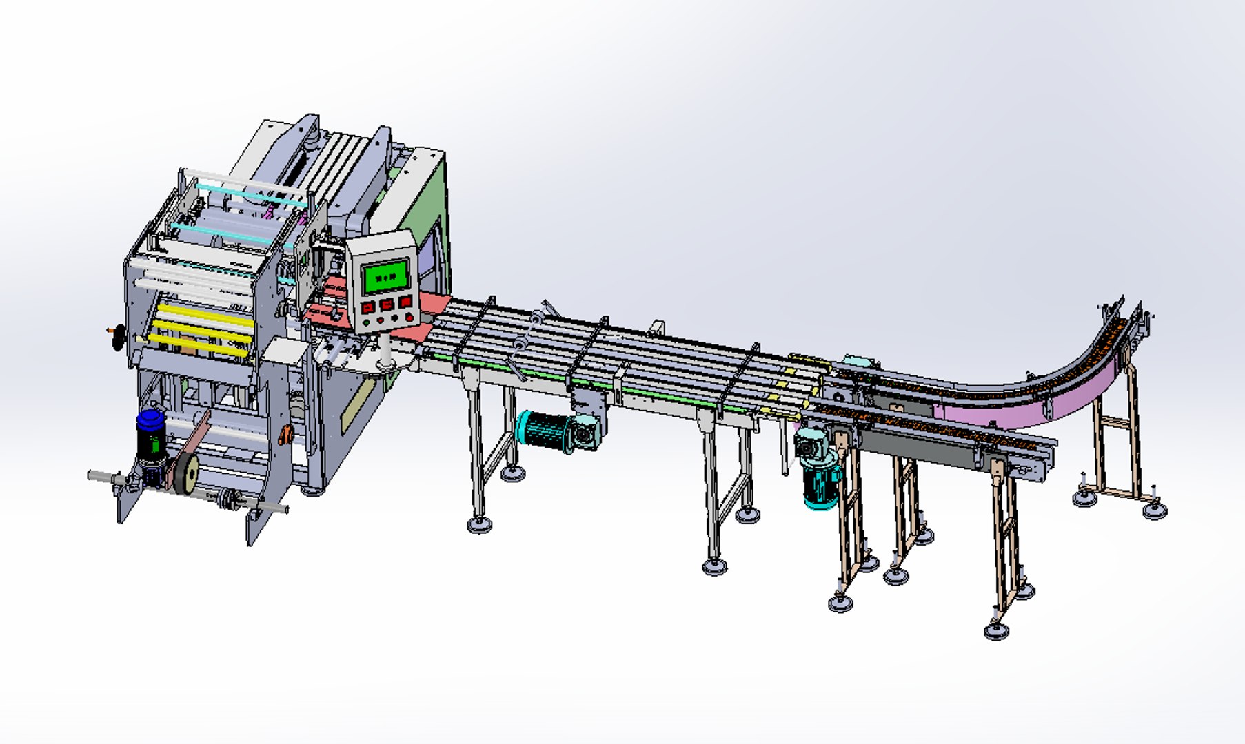 3D Packing Machine Assembly Model - TurboSquid 1475626