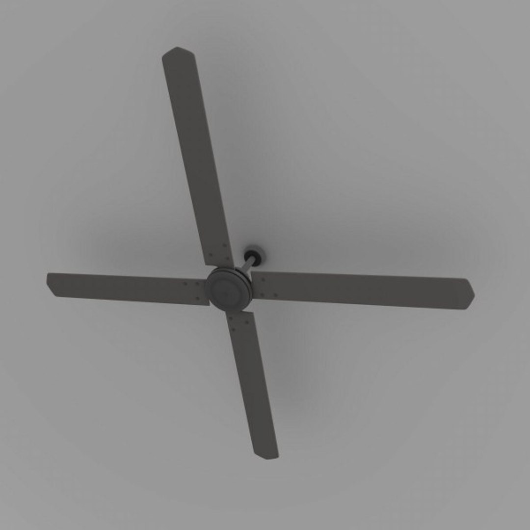 3d Ceiling Fan Model