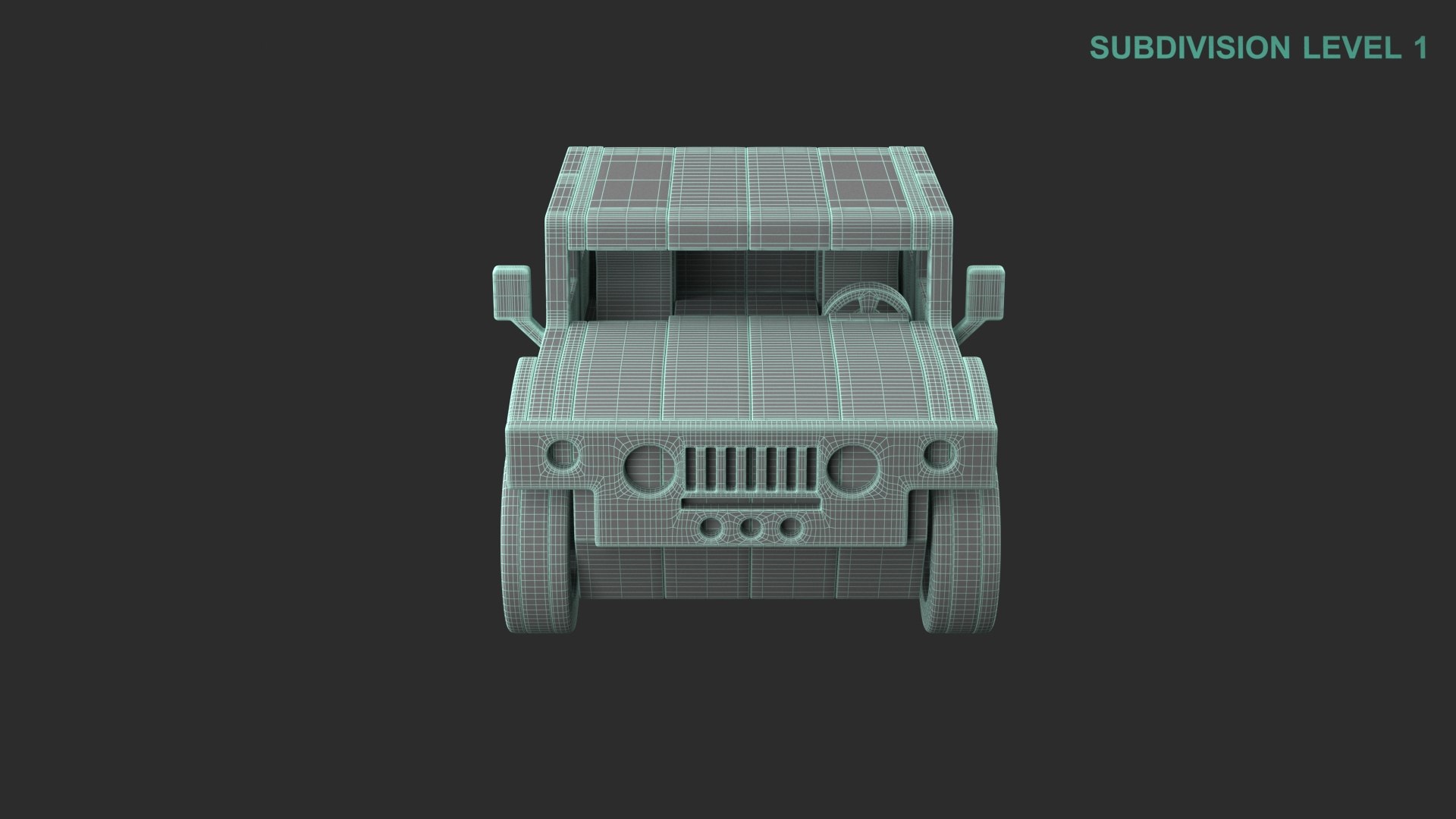 Wooden Hummer Toy 3D Model - TurboSquid 2285508