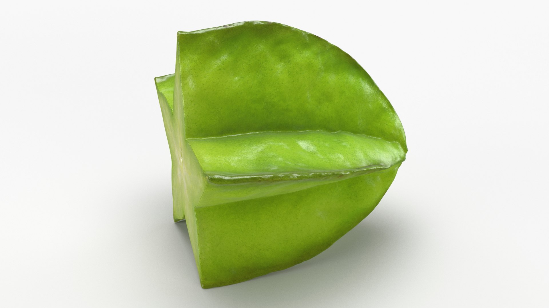 Half Cut Star Fruit 3D Model - TurboSquid 1750011