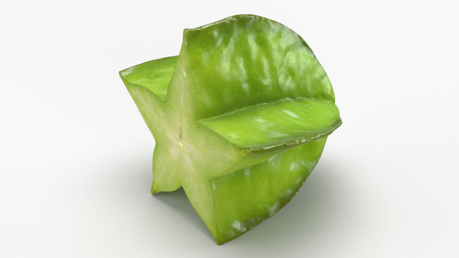 Half Cut Star Fruit 3D Model - TurboSquid 1750011