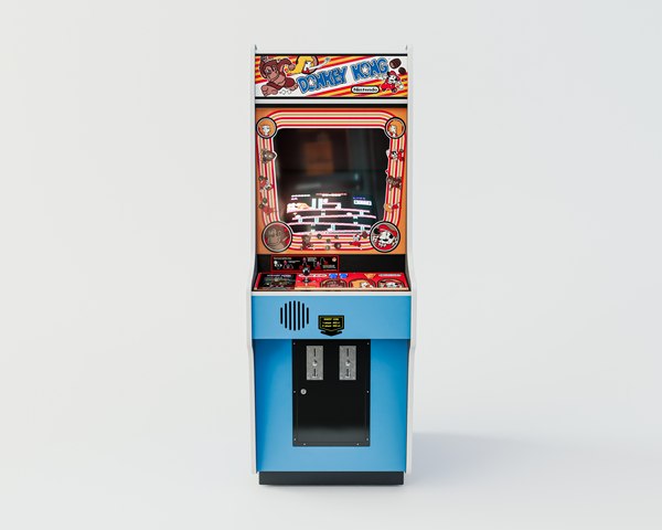 닌텐도 동키콩 아케이드 캐비닛 3D 모델 - TurboSquid 1949048