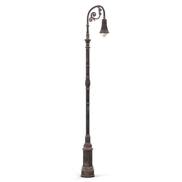 3d street lamps model
