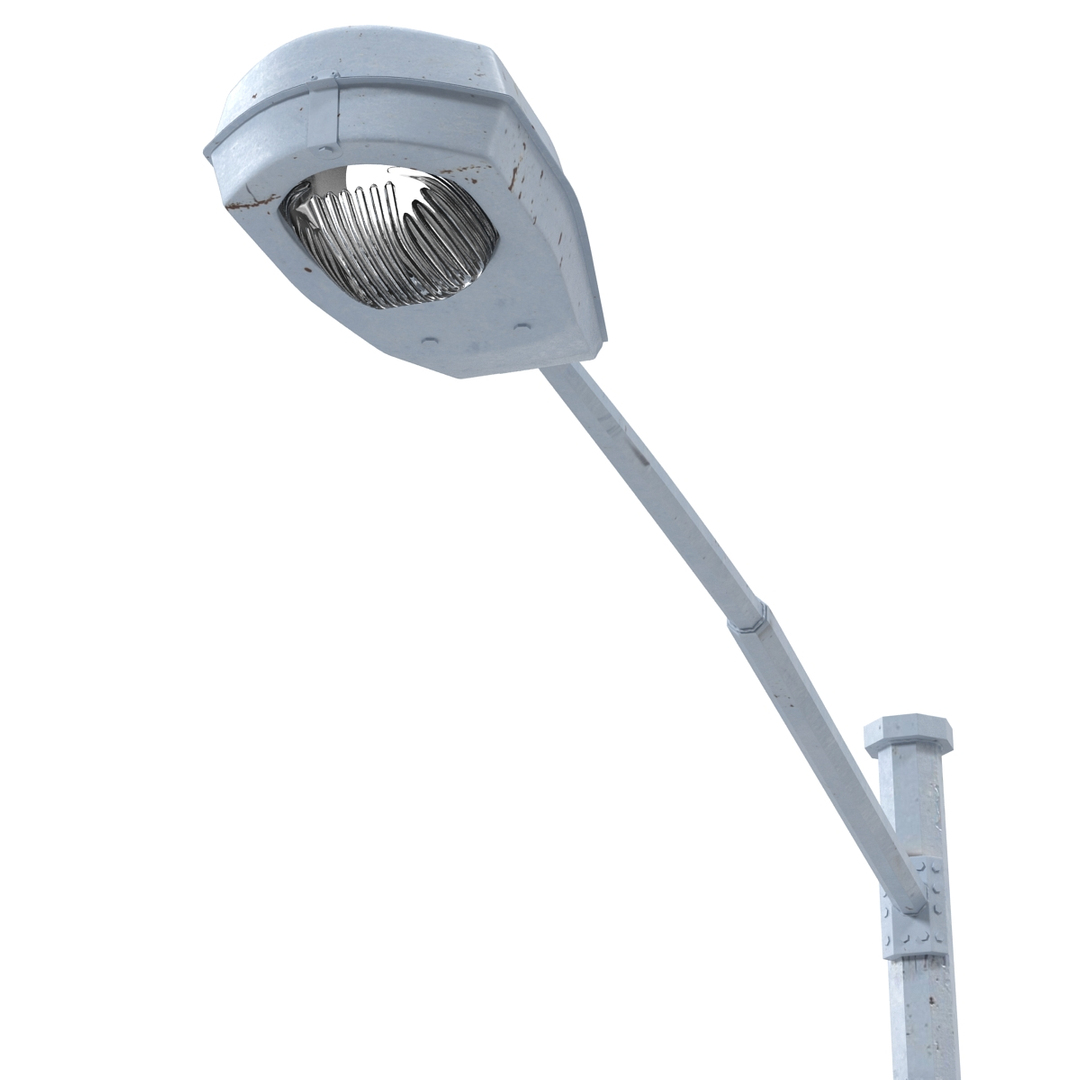 3d street lamps model