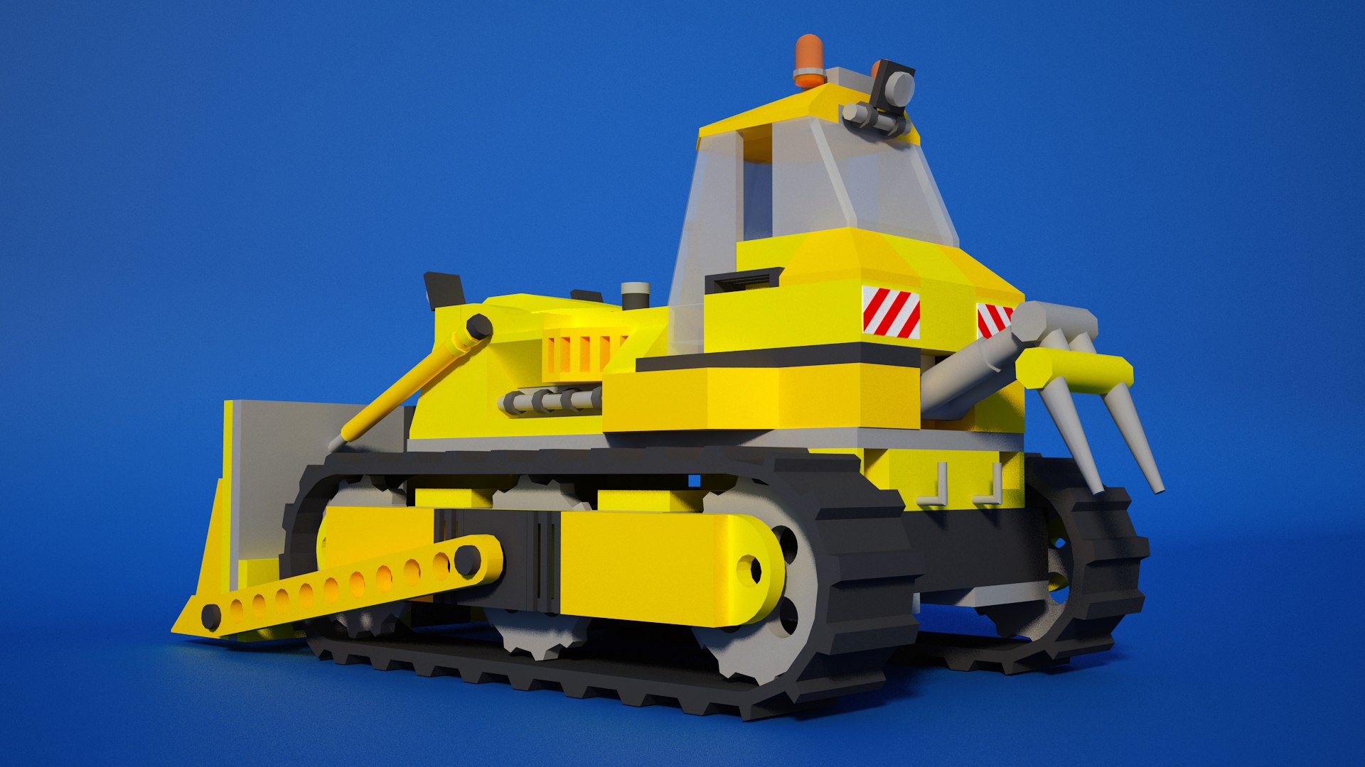 Obj Bulldozer Digger