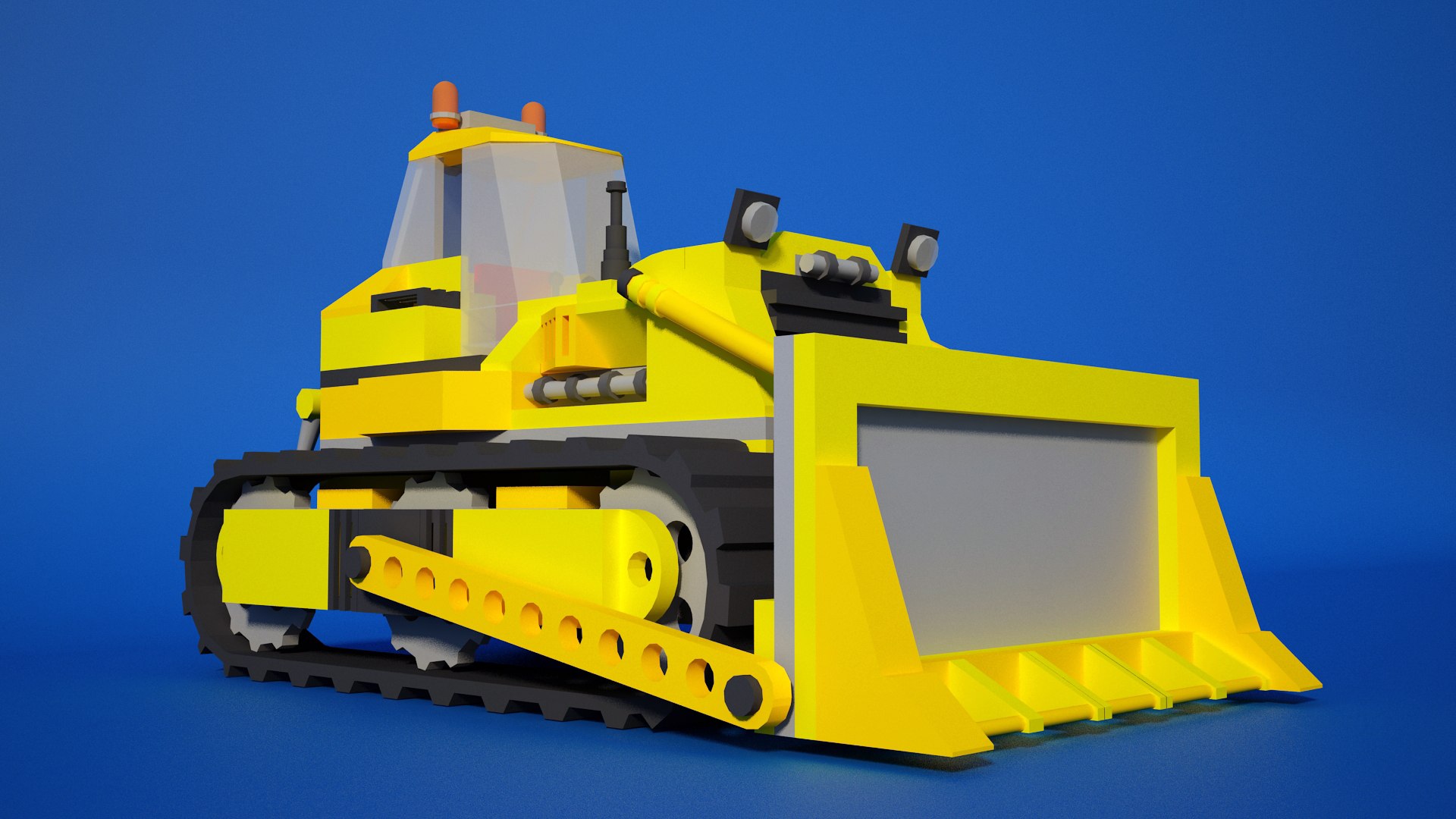 Obj Bulldozer Digger