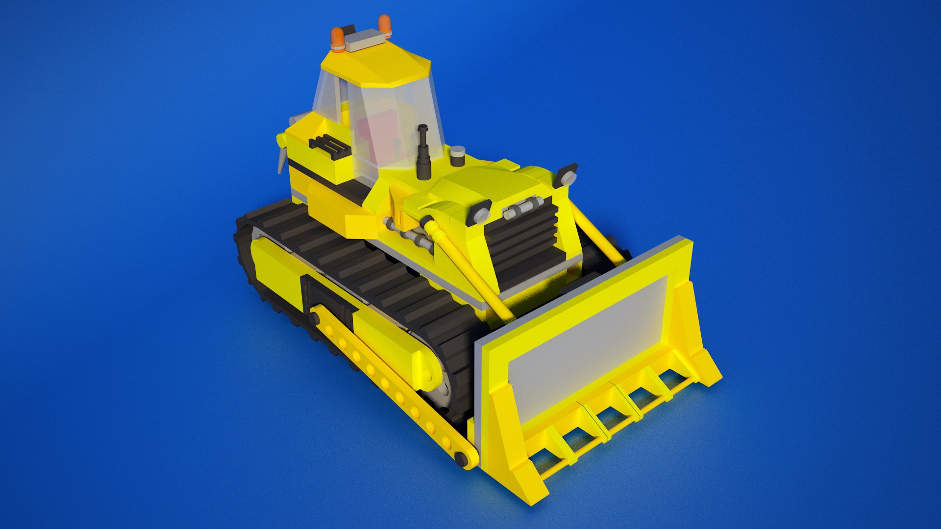 Obj Bulldozer Digger