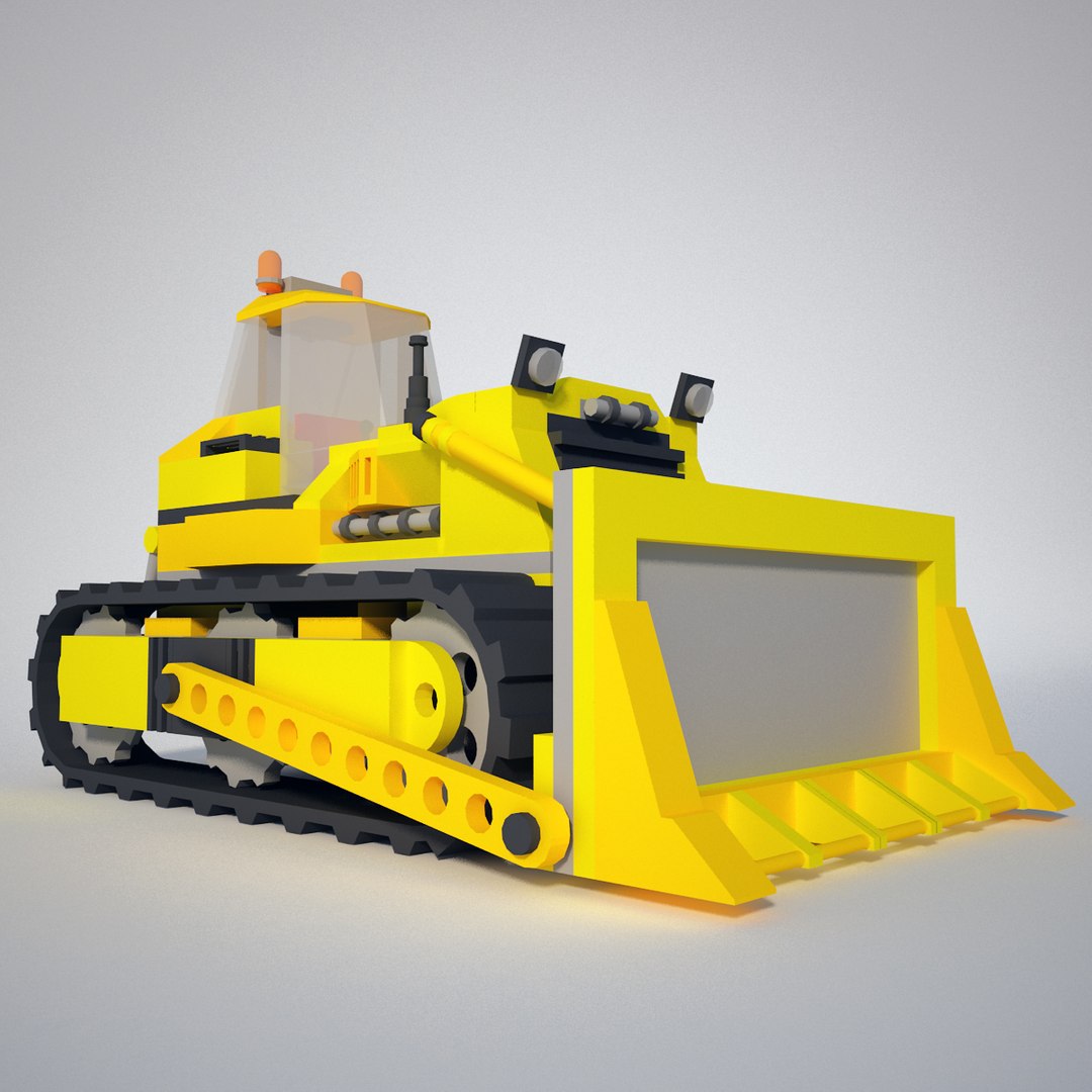 Obj Bulldozer Digger