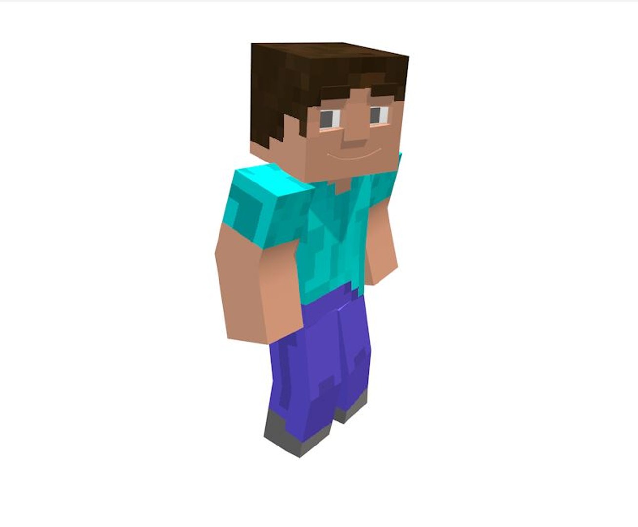 Free C4d Model My Minecraft