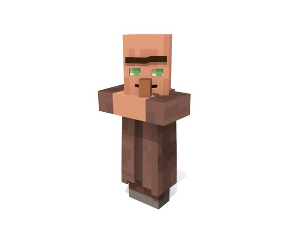 free c4d model my minecraft
