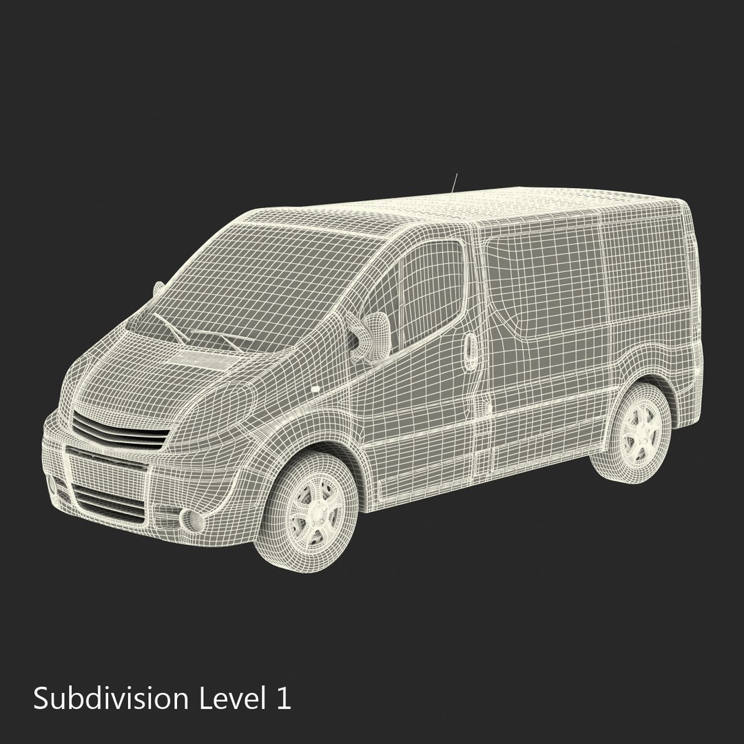 3d generic van model