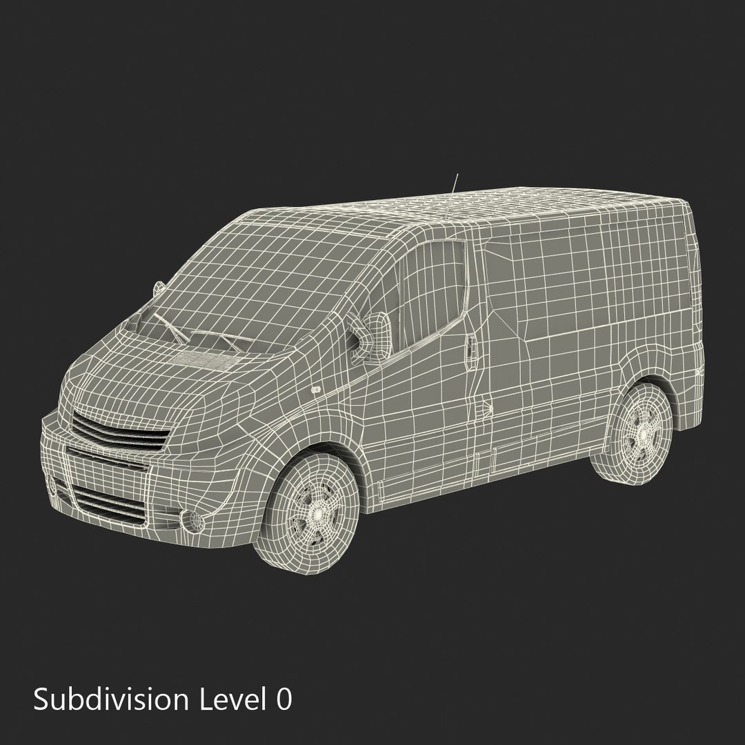 3d generic van model