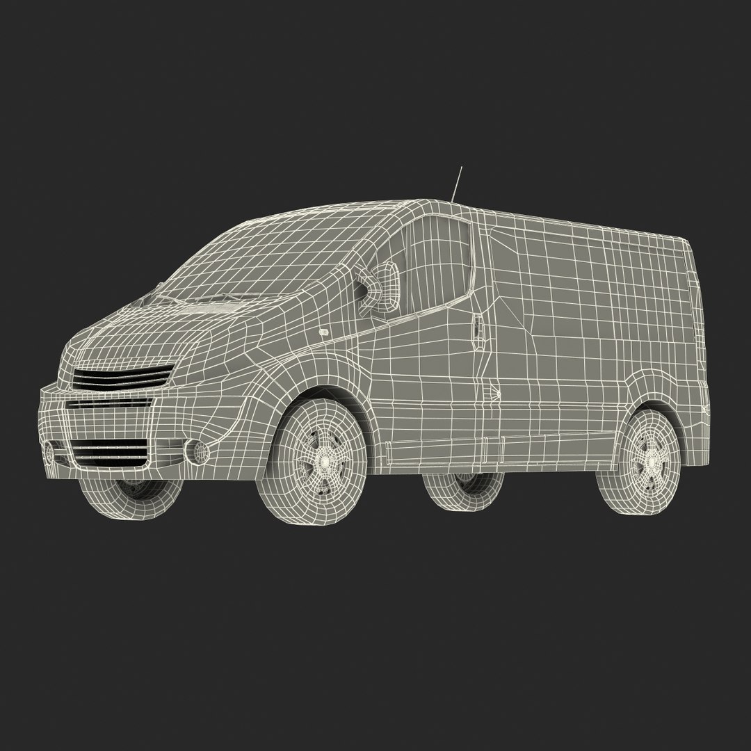 3d generic van model