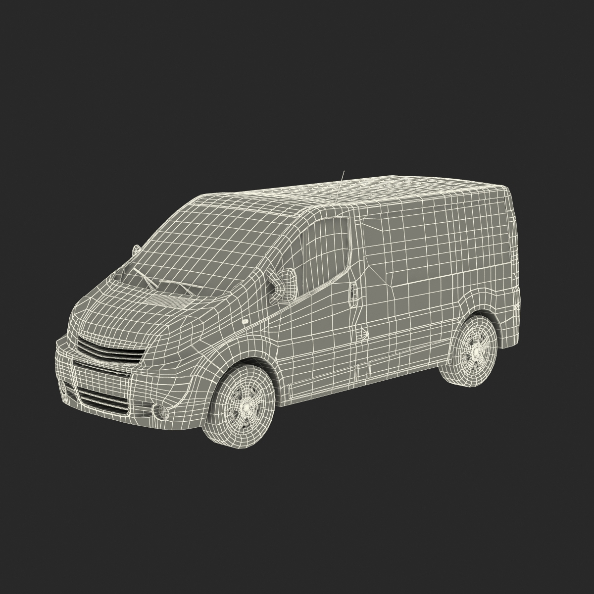 3d generic van model
