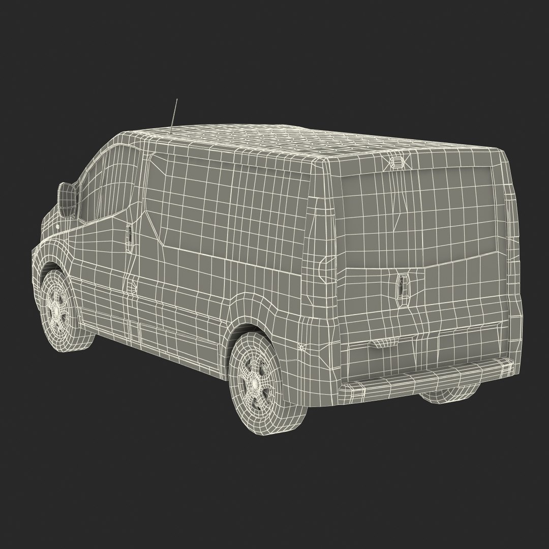 3d generic van model