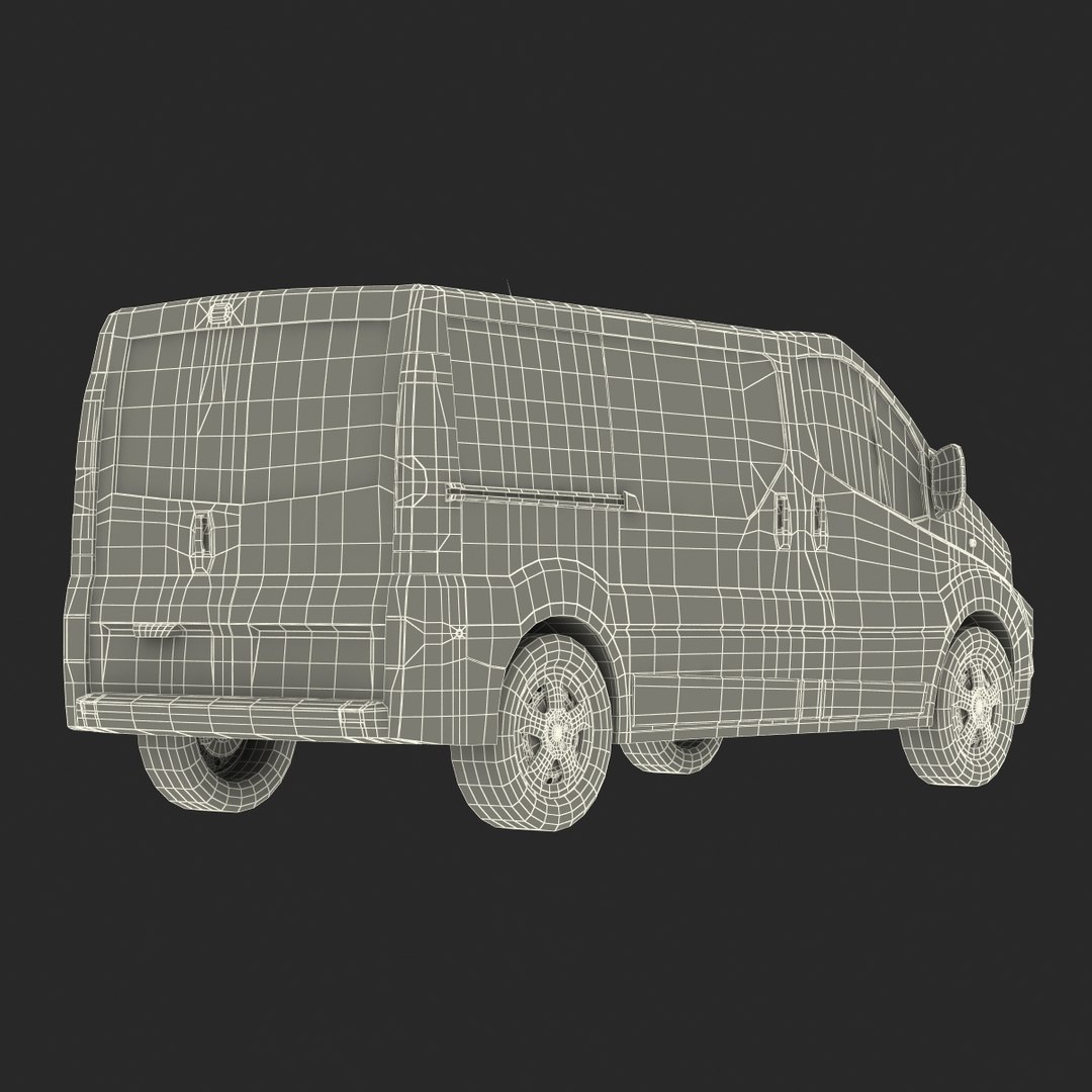 3d generic van model