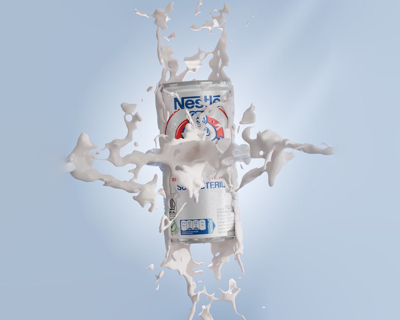 Milk Splash Animation 3D - TurboSquid 2342381