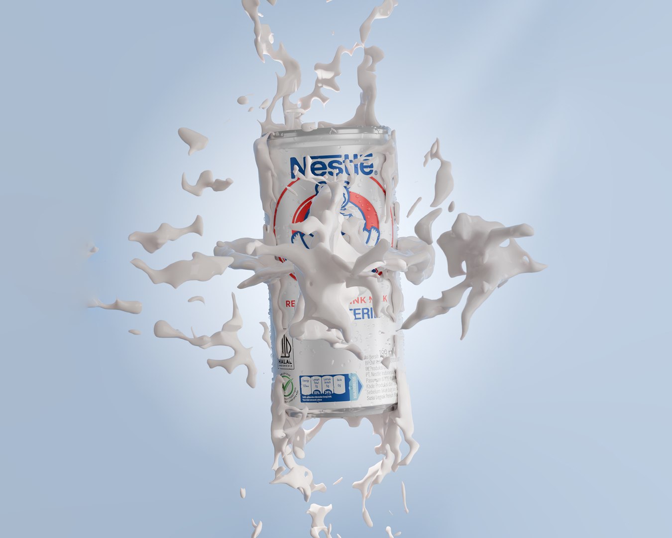 Milk Splash Animation 3D - TurboSquid 2342381