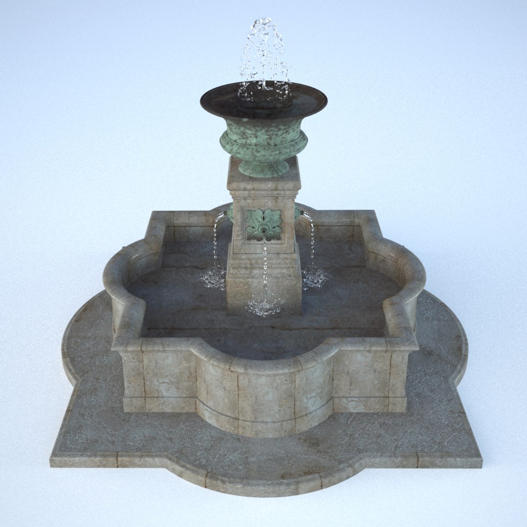Medieval Fountain 3D Model - TurboSquid 1741791