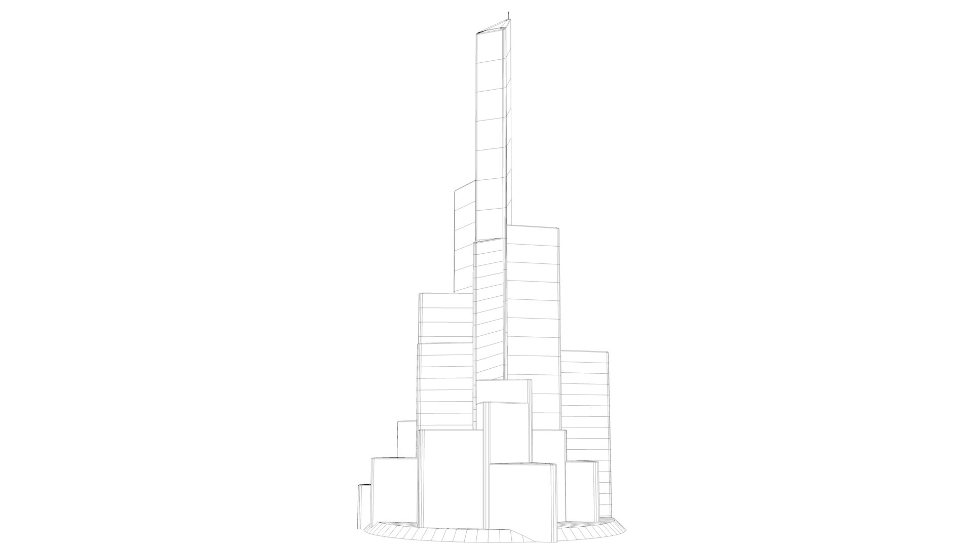 3D Aeropolis 2001 Model - TurboSquid 1808838