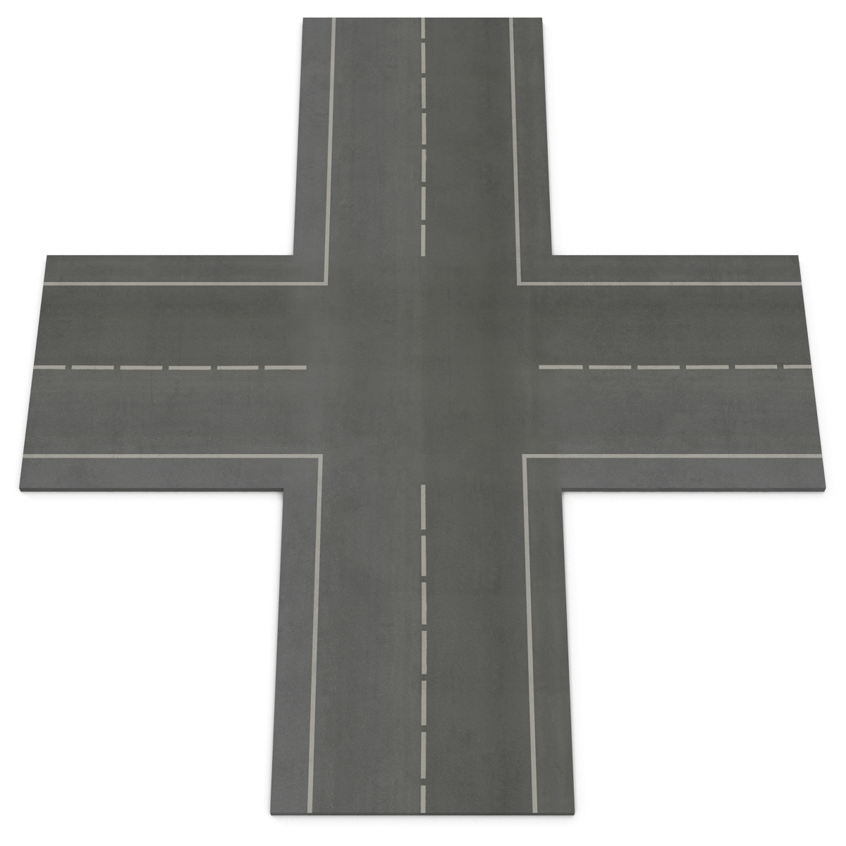 3d model road modeled