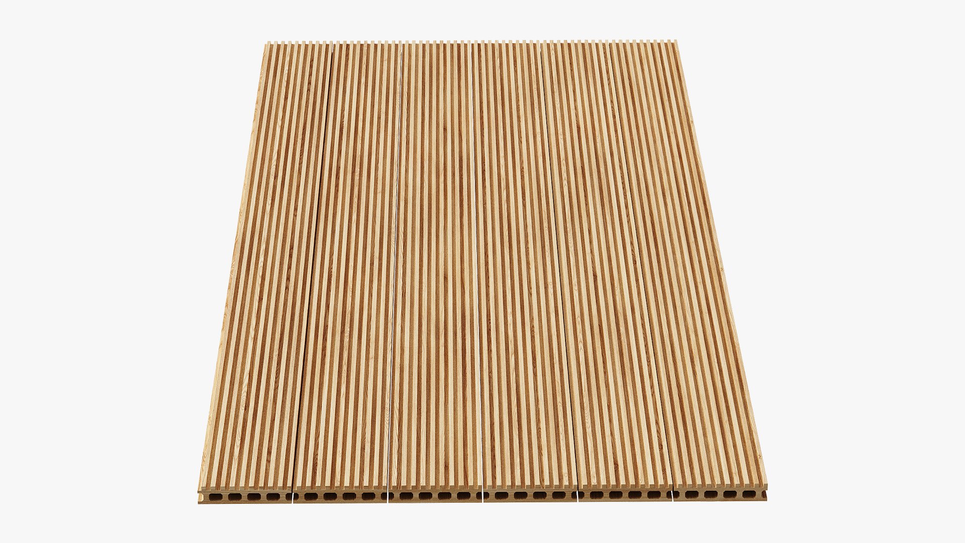 Garden Decking Wood 3D Model - TurboSquid 2298072