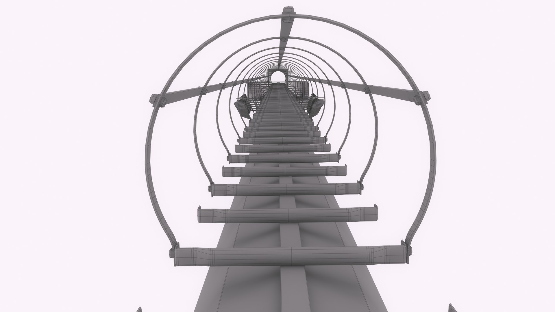 3D Stadium Lighting Pole Model - TurboSquid 2268960