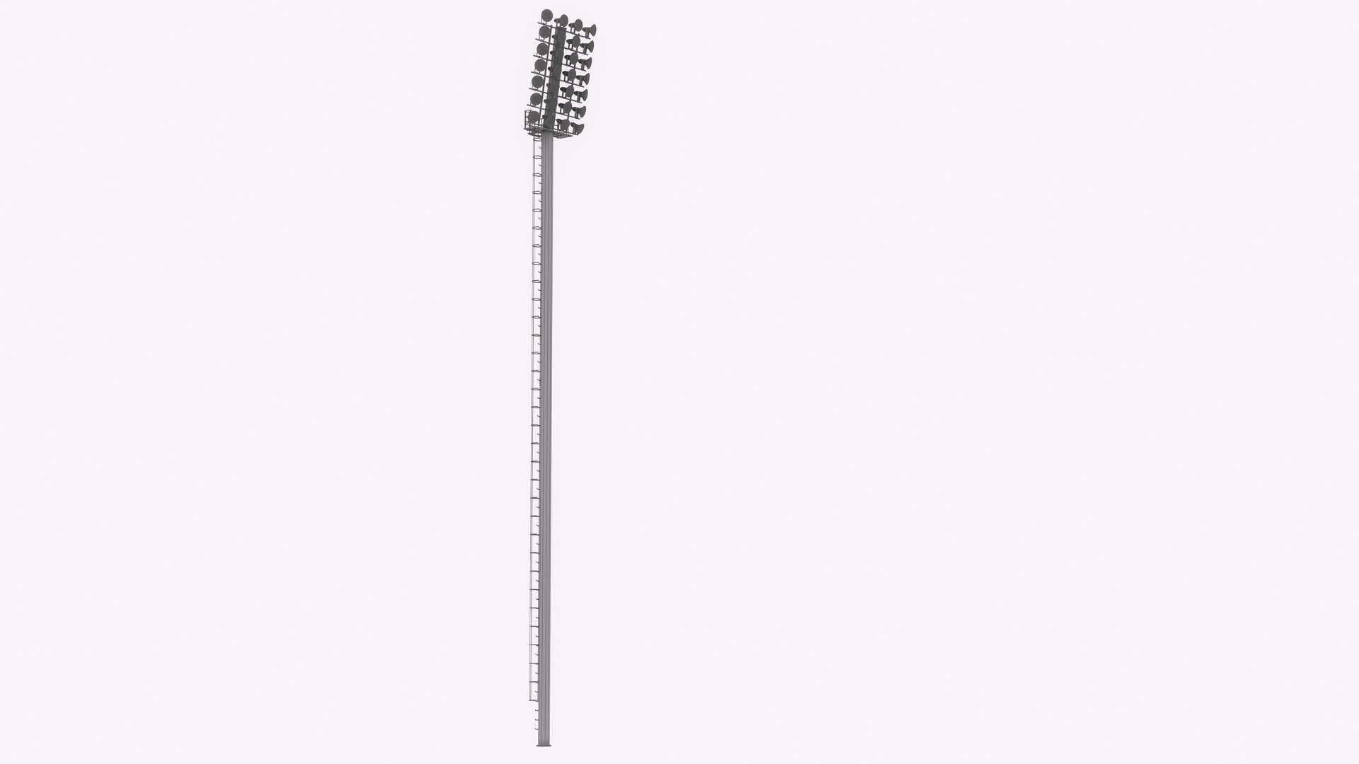 3D Stadium Lighting Pole Model - TurboSquid 2268960